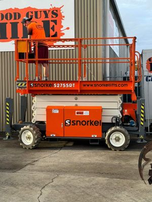 Snorkel S2755RT Diesel 4WD Scissor Lift, Access | Good Guys Hire